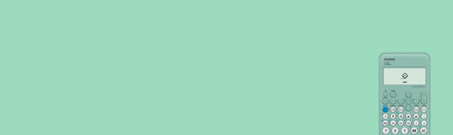 fx-92 Collège : Guide utilisateur | CASIO Education | CASIO Éducation