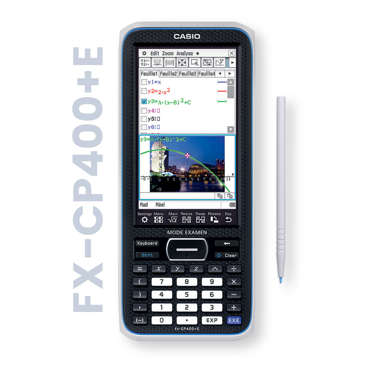 fx-CP400+E - Calculatrice Formelle | CASIO Éducation