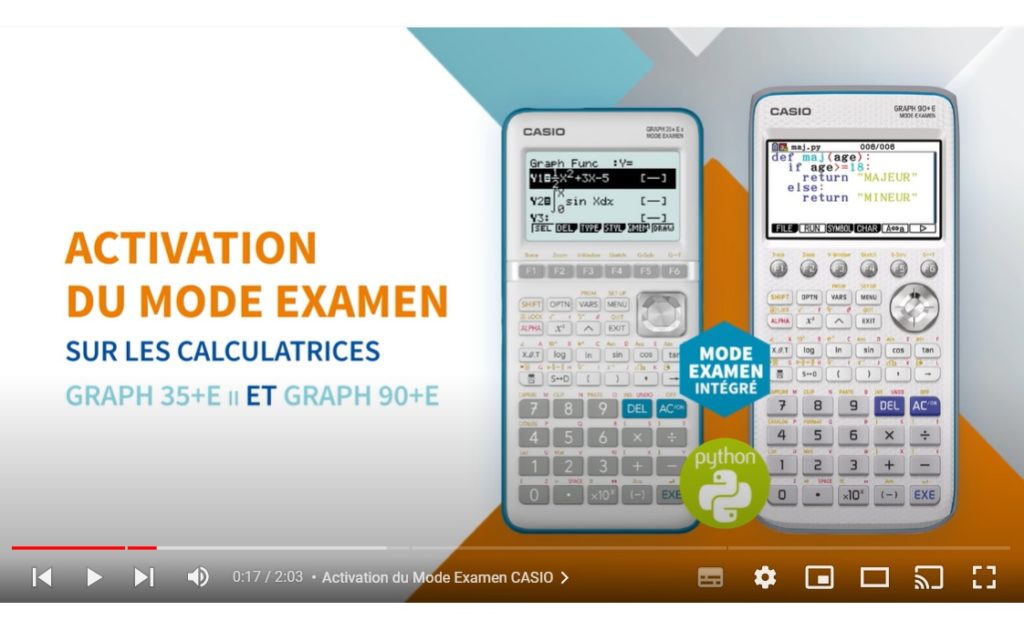 Accompagnement Éleves | CASIO Education | CASIO Éducation