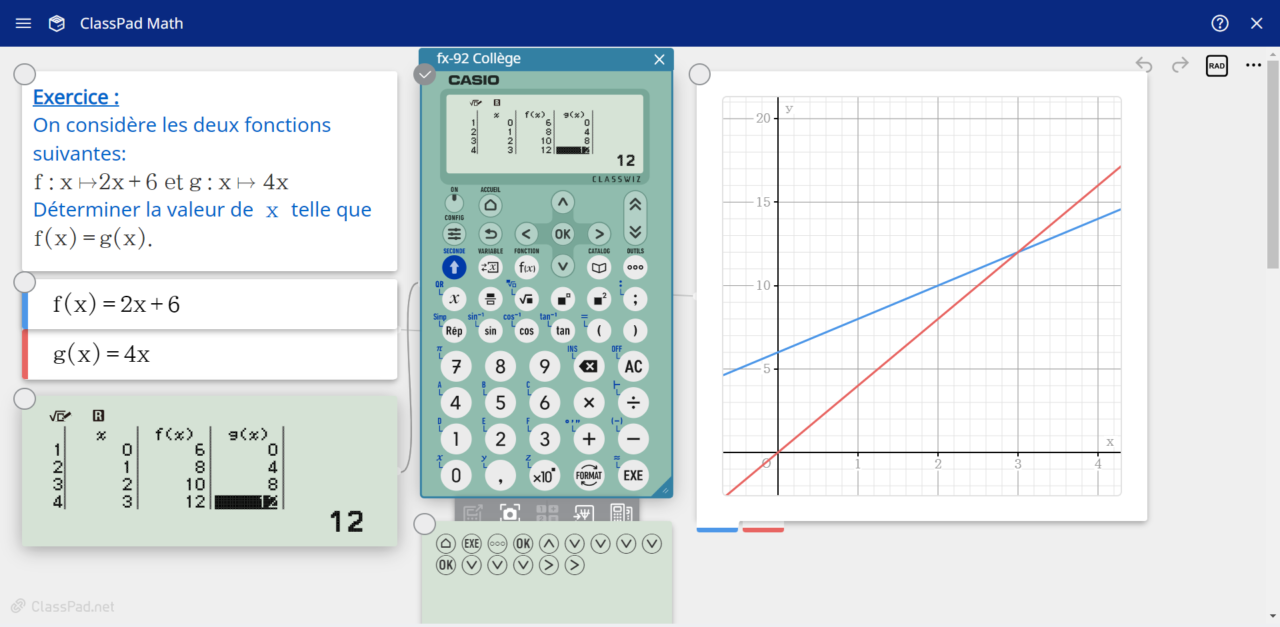 fx-92B Secondaire - Calculatrice Scientifique | CASIO Éducation BE-FR