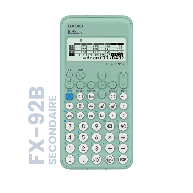 fx-92B Secondaire- Wetenschappelijke rekenmachine | CASIO Education BE ...