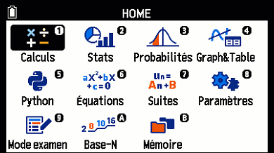 Paramétrages de la calculatrice GRAPH MATH+ - Lycée | Casio Education ...