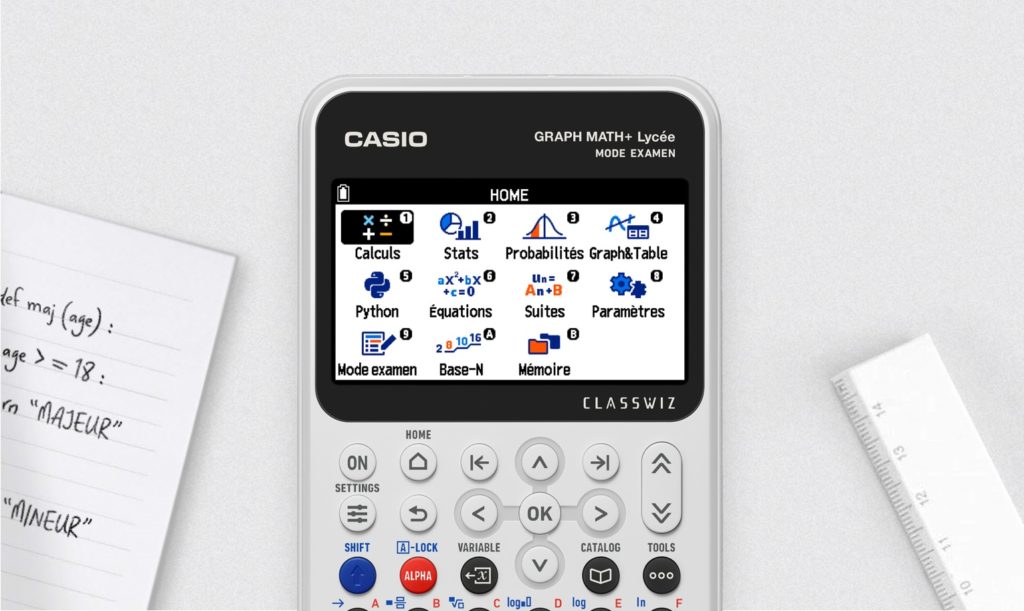 Programmation PYTHON et SCRATCH sur calculatrices | CASIO Éducation ...