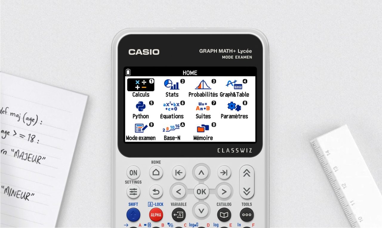 Programmation Python Et Scratch Sur Calculatrices Casio Éducation Casio Éducation