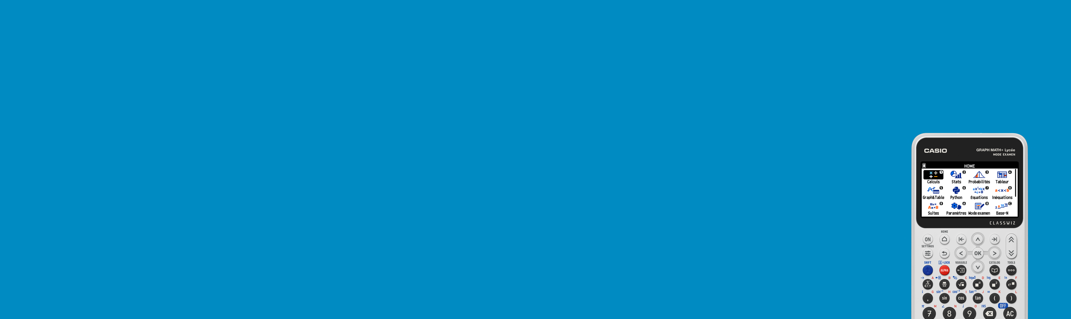 GRAPH MATH+ Guide utilisateur - Lycée | Casio Education | CASIO Éducation